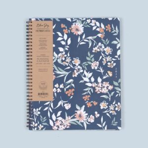 Blue Sky Sustainability 2024 Weekly and Monthly Planner, January - December, 8.5" x 11", Reinforced Paper Cover, Wirebound, Effie (138325-24)