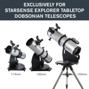 Celestron – Tripod for Tabletop Dobsonians – Solid, Sturdy, Adjustable Tripod – Exclusively for The StarSense Explorer Tabletop Dobsonian – Includes Accessory Tray