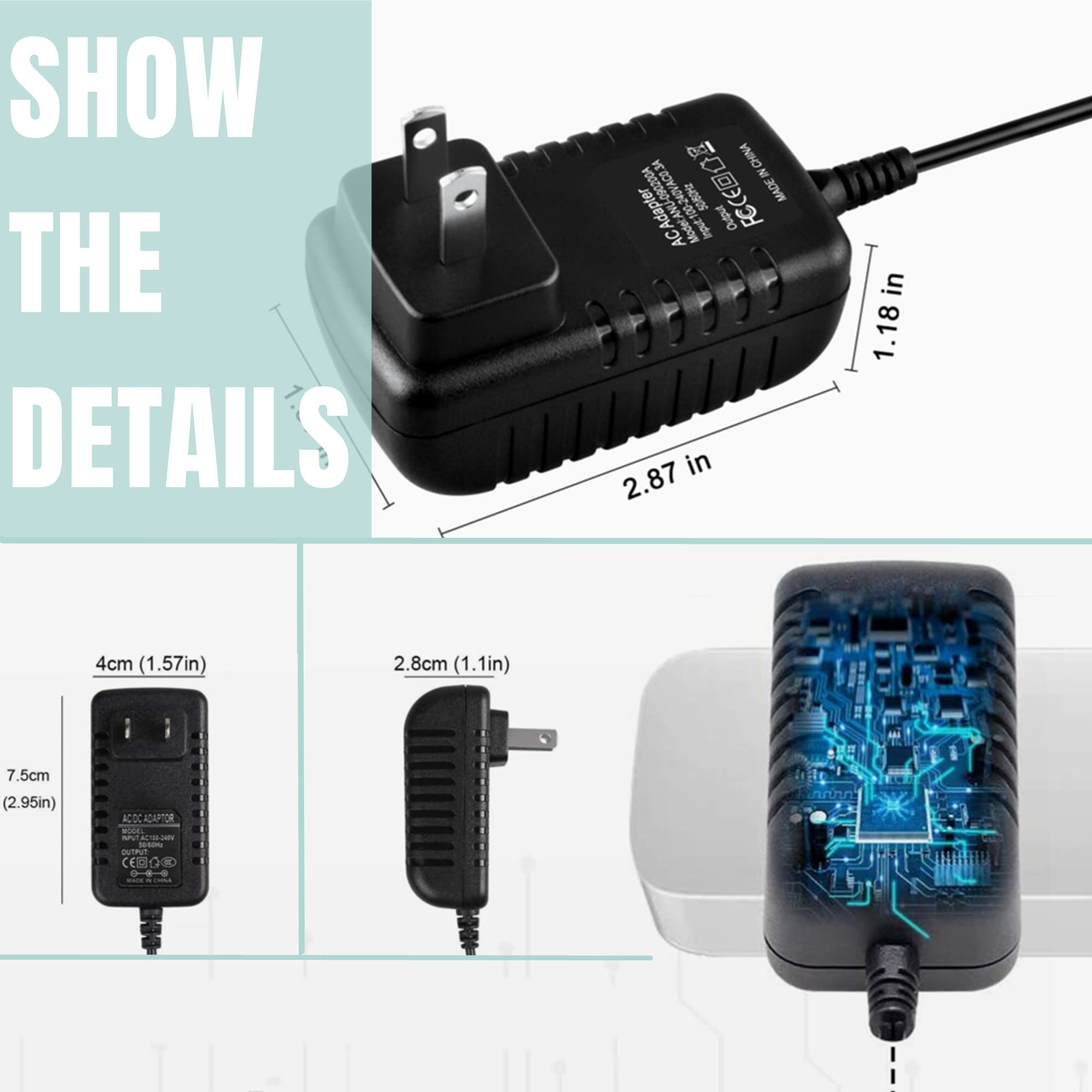 SLLEA Wall Charger AC Adapter Replacement for Generac XG8000E Backup Power Generator Supply Cord