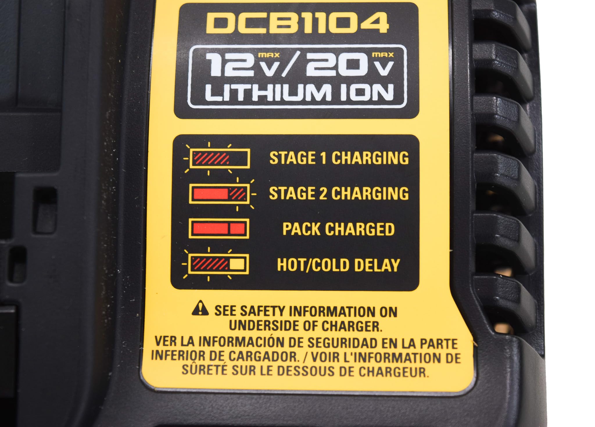 DEWALT DeWalt DCB1104 12V/20V 4 Amp Battery Charger