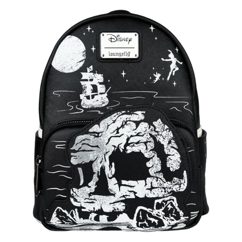 Loungefly GT Exclusive Disney Peter Pan Skull Rock Mini Backpack