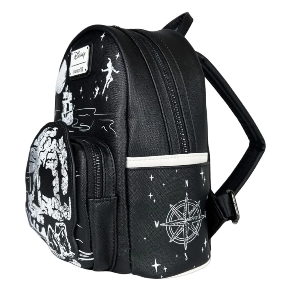 Loungefly GT Exclusive Disney Peter Pan Skull Rock Mini Backpack