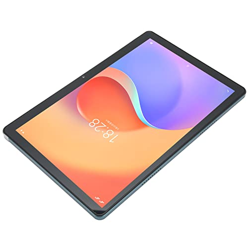 Luqeeg 1960x1080 IPS HD Touch Screen 12GB RAM 128GB ROM 8 Core CPU 5G WiFi Computer Tablet, 10 Inch Tablet for 11, 16MP 8MP Dual Camera 7000mAh Tempered Glass 4G Calling Tablet (US Plug)