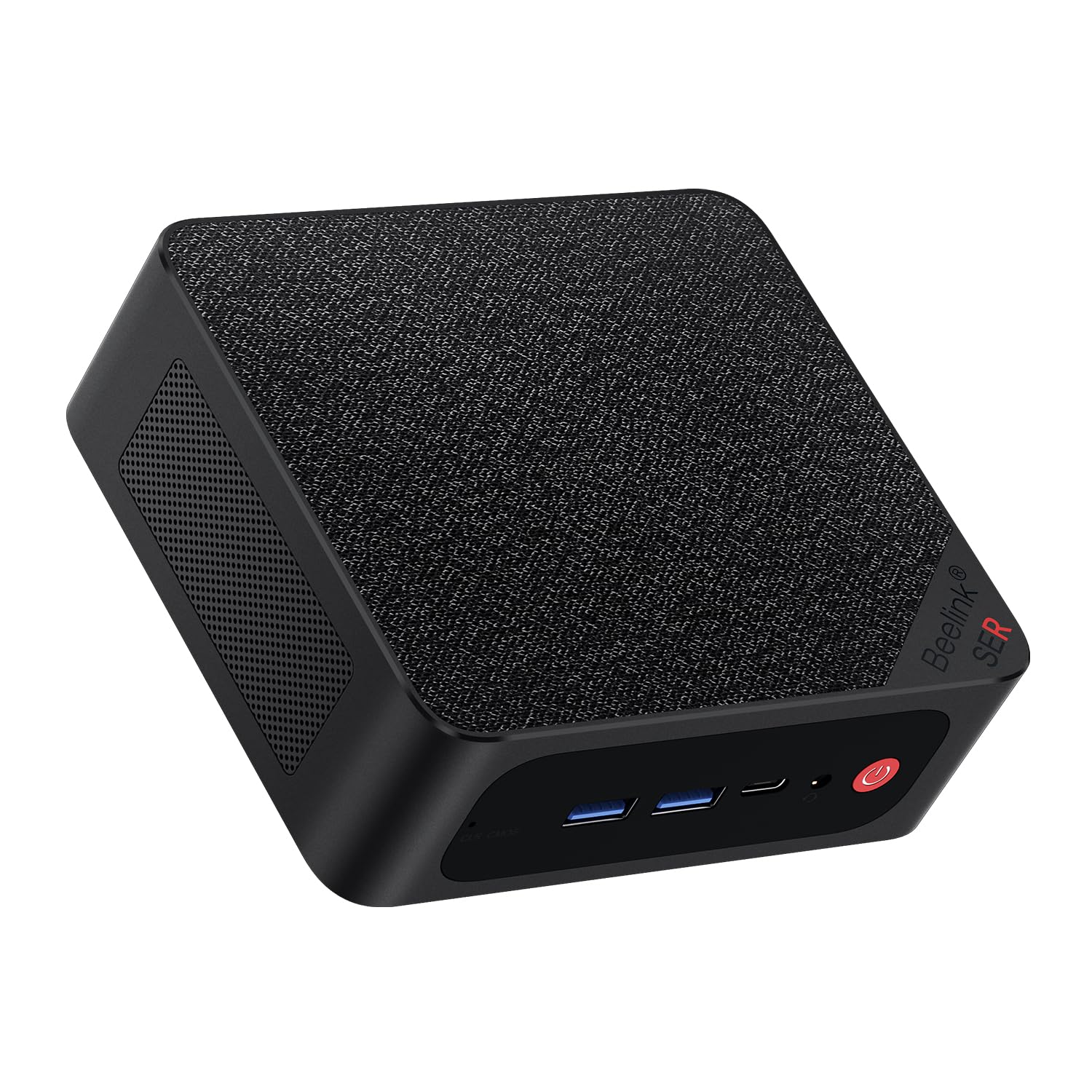 Beelink SER5 MAX Mini PC with AMD Ryzen 7 5800H(8C/16T, up to 4.4GHz) Mini Computer, 16GB DDR4 1TB NVMe SSD, 4K HD Triple Display HDMI/Type-C, WiFi 6, Bluetooth 5.2