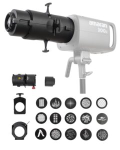 amaran spotlight se by aputure lighting modifier for amaran 150c amaran 300c (spotlight se（36°lens kit）)