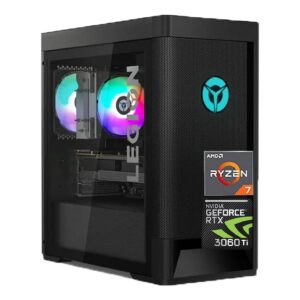 lenovo legion t5 gaming desktop 2023 newest, amd ryzen 7 5700g processor, nvidia geforce rtx 3060ti graphics, 64gb ram, 2tb ssd, 1tb hdd, wi-fi 6, bluetooth, windows 11 home