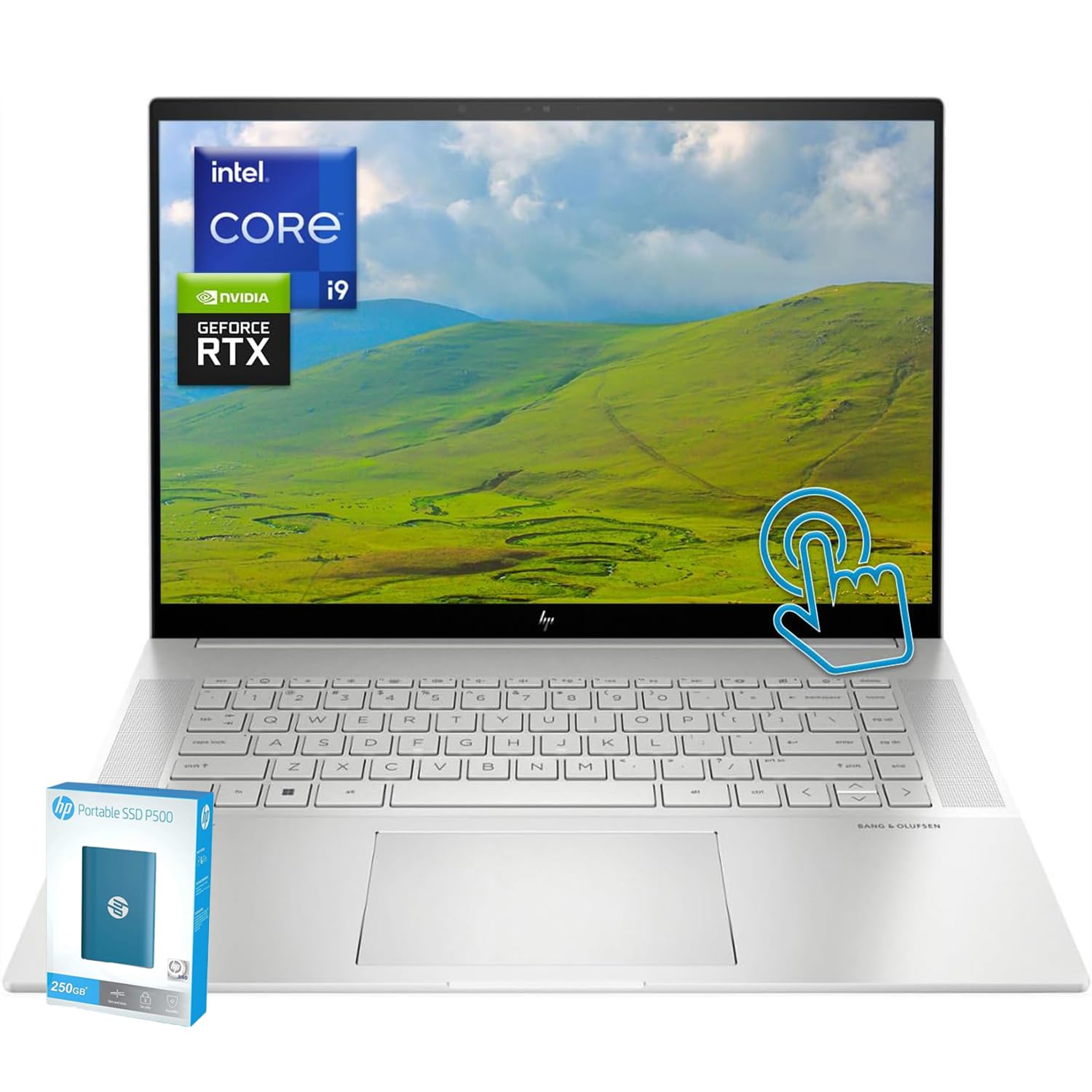 HP 2024 Newest Laptop for Students and Business, 17.3" HD+ Touchscreen, Intel Pentium Silver N5030