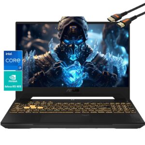 asus tuf gaming laptop 4070 - i7-12700h 14core - 15.6 fhd ips display 100% srgb - rgb backlit keyboard - mux 140w - g-sync - wi-fi6 - thunderbolt4 usb c - hdmi cable - 2023 (32gb ram |2tb pcie ssd)