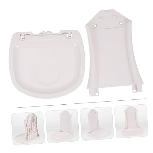 Cabilock 1pc Water Tray Household Dispenser Tray Soap Dispenser Drip Catcher Dispenser Stand Shower Containers Drip Tray Wall Foam Soap Dispenser Plastic Drip Tray White Dripper Automatic