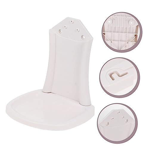 Cabilock 1pc Water Tray Household Dispenser Tray Soap Dispenser Drip Catcher Dispenser Stand Shower Containers Drip Tray Wall Foam Soap Dispenser Plastic Drip Tray White Dripper Automatic