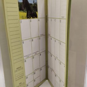 NB Horses 2024-2025 Mini Pocket Planner Organizer Small Cute Important Dates Horse Lovers