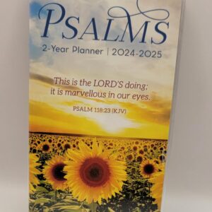 NB Psalms 2 Year 2024-2025 Planner Mini Pocket Calender This is the Lord's doing it is Marvelous in Our Eyes Psalms 118:23 KJV