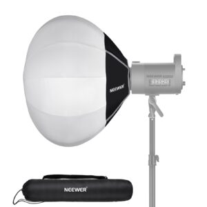 neewer 20"/50cm lantern softbox, quick release 360° light diffuser bowens mount softbox with lightweight nylon alloy for rgb cb60 cb60b cb200b ms60b ms60c ms150b continuous led video lights, ns20l