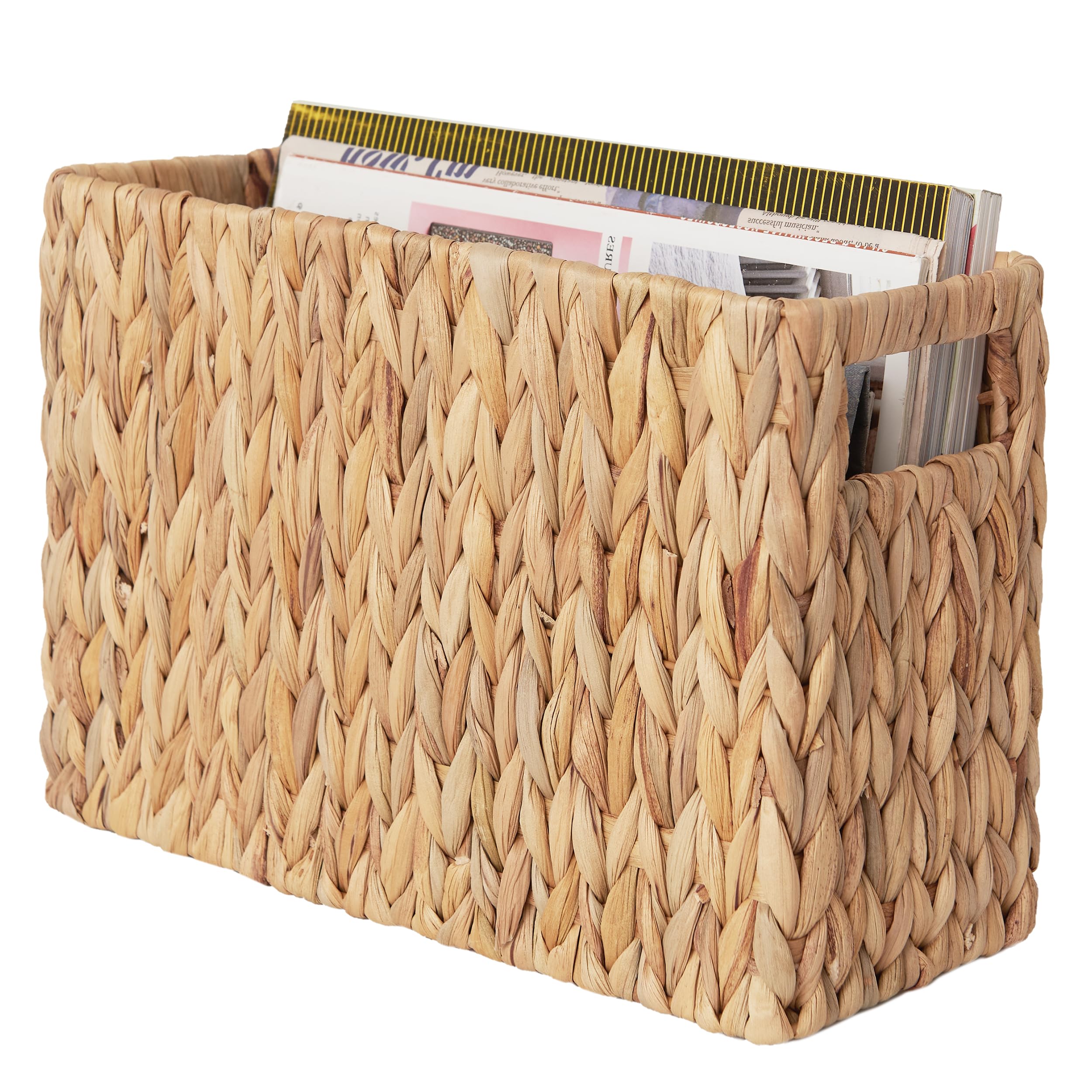 StorageWorks Wicker Storage Baskets with Built-in Handles