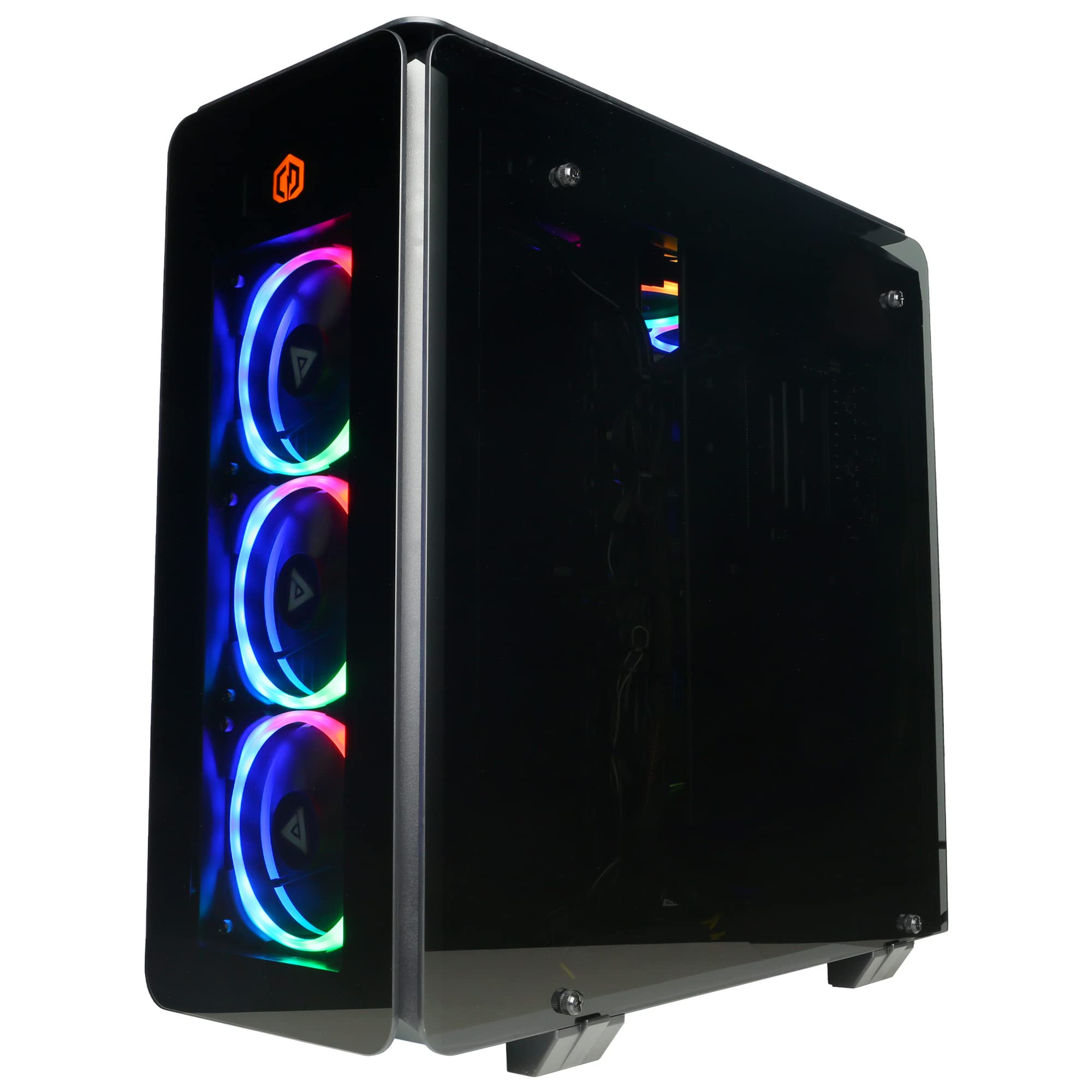 CyberpowerPC Gamer Supreme Liquid Cool Gaming PC, AMD Ryzen 9 7900X 4.7GHz, GeForce RTX 4060 Ti 16GB, 32GB DDR5, 2TB NVMe SSD, Wi-Fi Ready & Windows 11 Home (SLC8400A2),Black