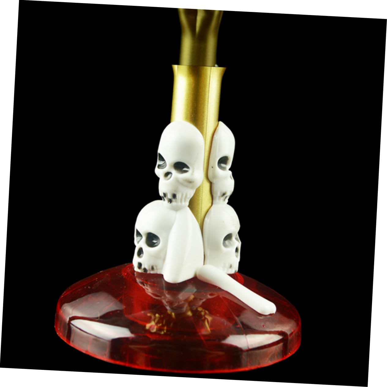 6PCS halloween plastic cups skull wine goblet Halloween Juice Goblet Party Spooky Skeleton water cup skeleton Decor Bar Drinkwares colored drinking glasses Drinking Cup re-usable