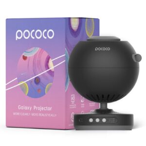 【Limited Time Offer: 23% Off 】POCOCO Galaxy Projector + Realistic Constellation-2 - Discs (6 Pieces)