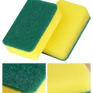 Sponges for Cleaning, Kitchen Sponges Pack Scrub Sponge Dish Sponges Eco Non-Scratch Scrubbers, Cleaning Household Supplies Scrubbing Tools (14PCS)