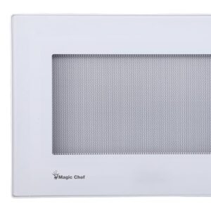 Magic Chef 1000 Watt Compact Small Microwave Oven, White