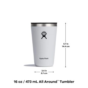 Hydro Flask 16 Oz All Around Tumbler Press-in Lid Agave