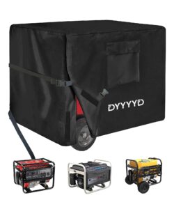 dyyyyd generator cover, outdoor heavy duty generator covers waterproof 32 inch - 600d ,cover fit for duromax, westinghouse, champion, predator, honda portable generators of 5000-10000w