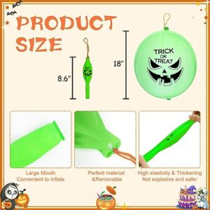 Halloween Games, 18 Inches Halloween Punch Balloons Heavy Duty Halloween Party Favors Supplies for kids Adults Halloween Party Decorations Trick or Treat Toys Game Favors Punching Balloons