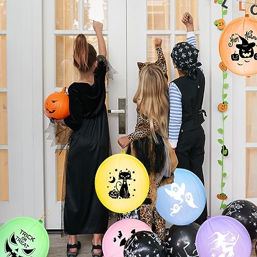 Halloween Games, 18 Inches Halloween Punch Balloons Heavy Duty Halloween Party Favors Supplies for kids Adults Halloween Party Decorations Trick or Treat Toys Game Favors Punching Balloons