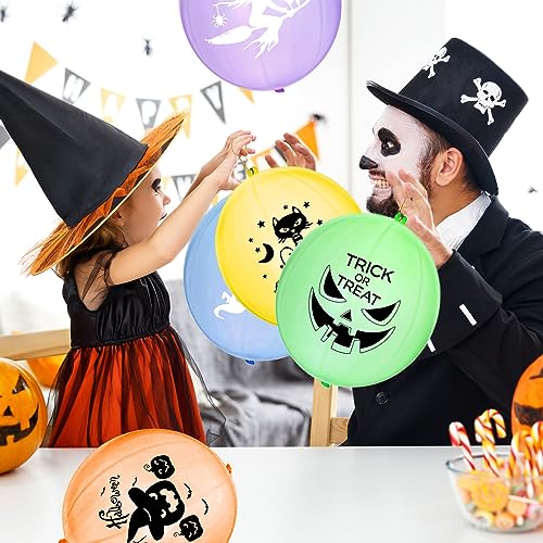 Halloween Games, 18 Inches Halloween Punch Balloons Heavy Duty Halloween Party Favors Supplies for kids Adults Halloween Party Decorations Trick or Treat Toys Game Favors Punching Balloons