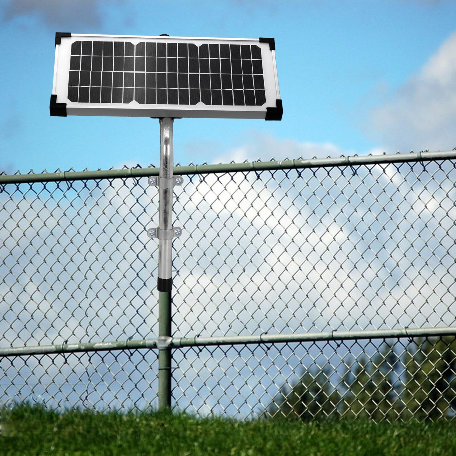 10 Watt Solar Panel Kit Replace FM123 for Mighty Mule Automatic Gate Openers Electrical Fence