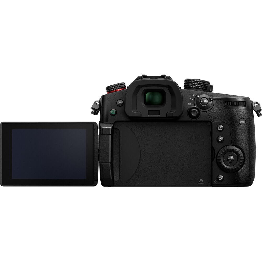 Panasonic Lumix GH5 II Mirrorless Camera (DC-GH5M2BODY) + Corel Photo Software + Bag + 64GB Card + Charger + Card Reader + DMW-BLF19 Battery + Flex Tripod + Cleaning Kit + Memory Wallet + Hand Strap