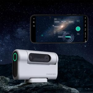 DWARFLAB Dwarf II Smart Digital Telescope - Portable, Ultralight, and Packed with Advanced Features for Astronomy Star Parties, Birding, for Adults and Kids, Beginners and Advanced Players (Deluxe)