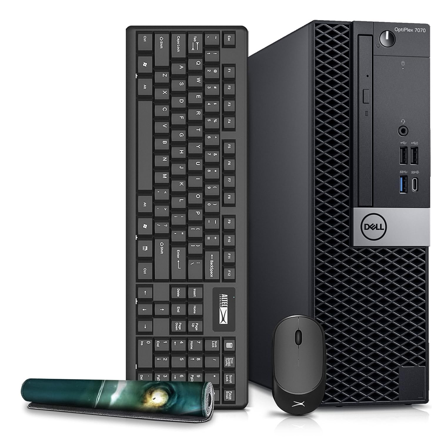 Dell OptiPlex 7070 Desktop Computers Windows 11, 9th Gen Intel 6 Core i5-9500, 32GB DDR4 Ram 512GB SSD, Wireless Built-in WiFi 6e AX210, Bluetooth 5.2 (Renewed)