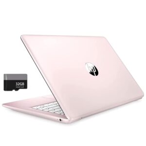 hp stream laptop 14" hd, intel celeron n4020 processor, 8gb ddr4 ram, 64gb ssd, intel hd graphics, 720p webcam, 1 year office 365, white, win 11 s, alpacatec accessories