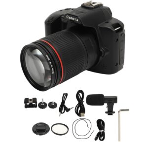 4K 64MP HD Night View Digital Camera with 3in IPS Color Display, WiFi, 16X Digital Zoom, 120 Degree Wide Angle, and Fill Light for Nighttime Shooting