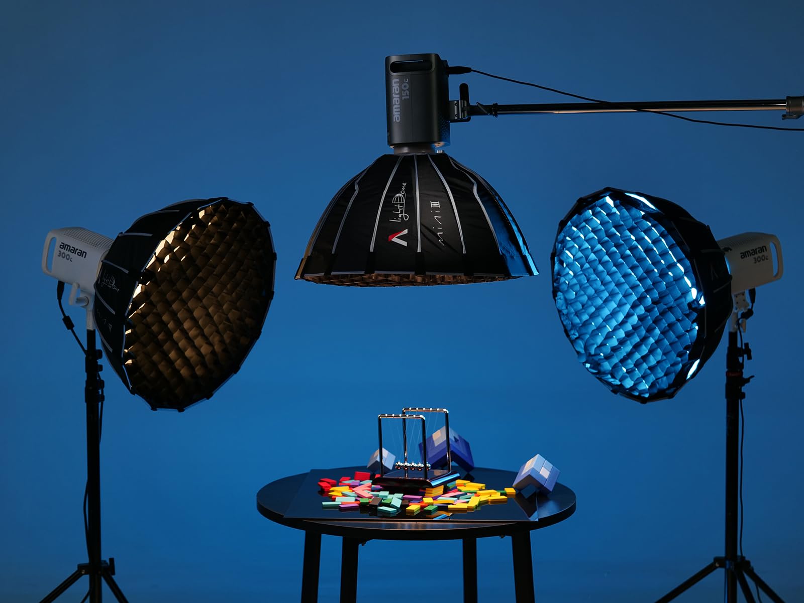 Aputure Light Dome III 35'' Softbox Bowens Mount with Diffuser Cloth and Honeycomb Grid,Quick-Setup Quick-Folding for Studio Photography,for Amaran Series, Aputure 600D,600X,300X etc