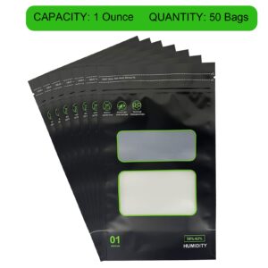 20 Pack Lock & Seal Storage & Curing Bags Heat Sealable Reusable Food Storage Container Bags 1 Ounce Bags (1 oz) 6" x 9.8" x 3.15" Inch