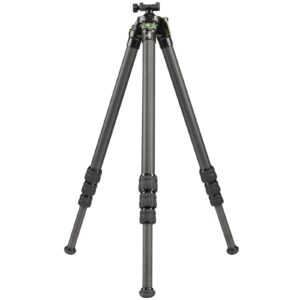 fanaue shooting tripods for rifles with durable aluminum and carbon fiber frame, iightweight, stable design,quick release arca-swiss mounting system and hands-free operation for hunting and outdoors