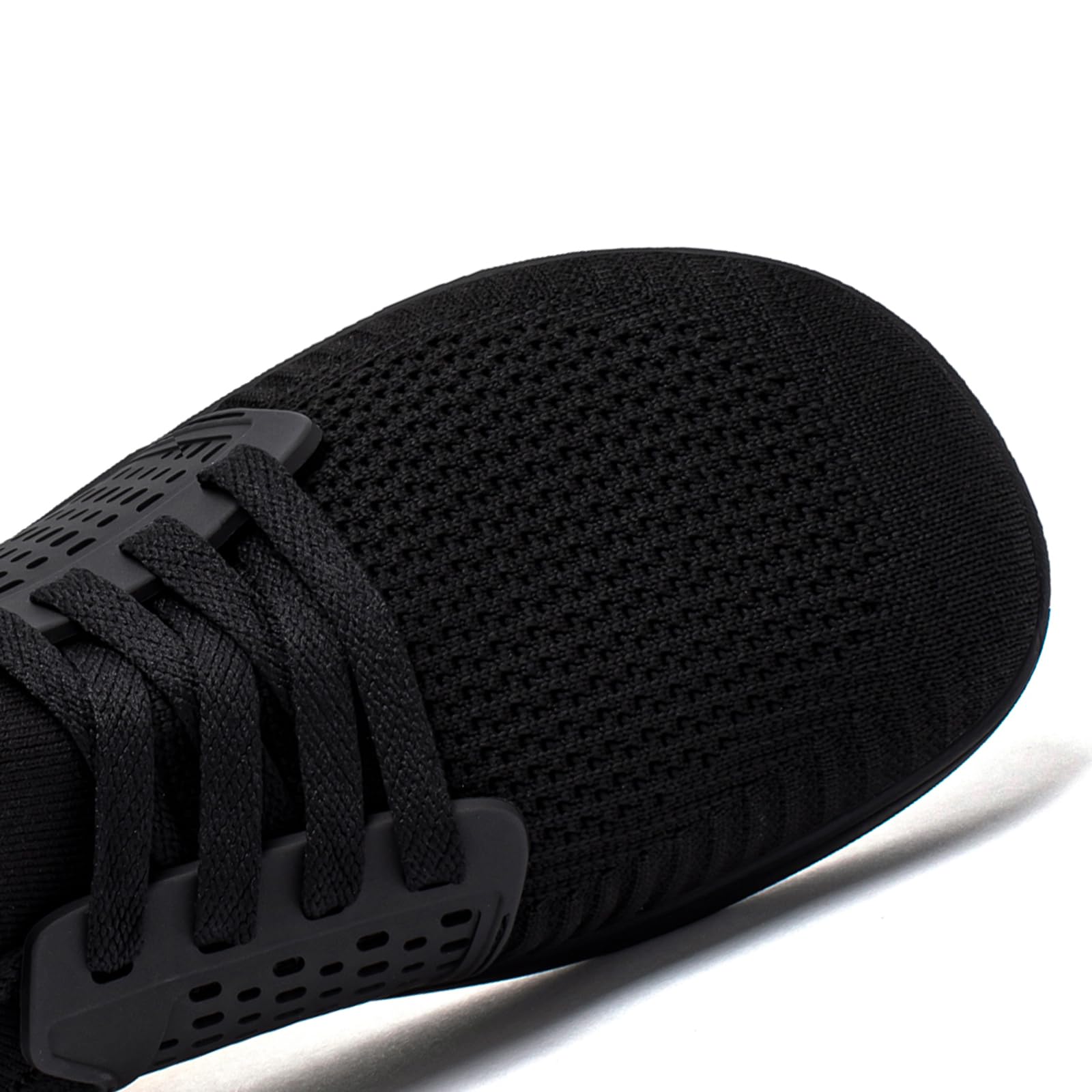 HOBIBEAR Wide Minimalist Barefoot Shoes Mens Womens Walking Sneakers Shoes | Zero Drop Sole | Optimal Relaxation (All Black,Women 8.5 Wide/Men 7 Wide)