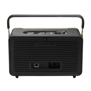 JBL Authentics 300 - Retro Style Wireless Bluetooth/WiFi Home Speaker, Built in Battery (4800mAh), Music Streaming Services via Built-in Wi-Fi, Built in Alexa and Google Assistant