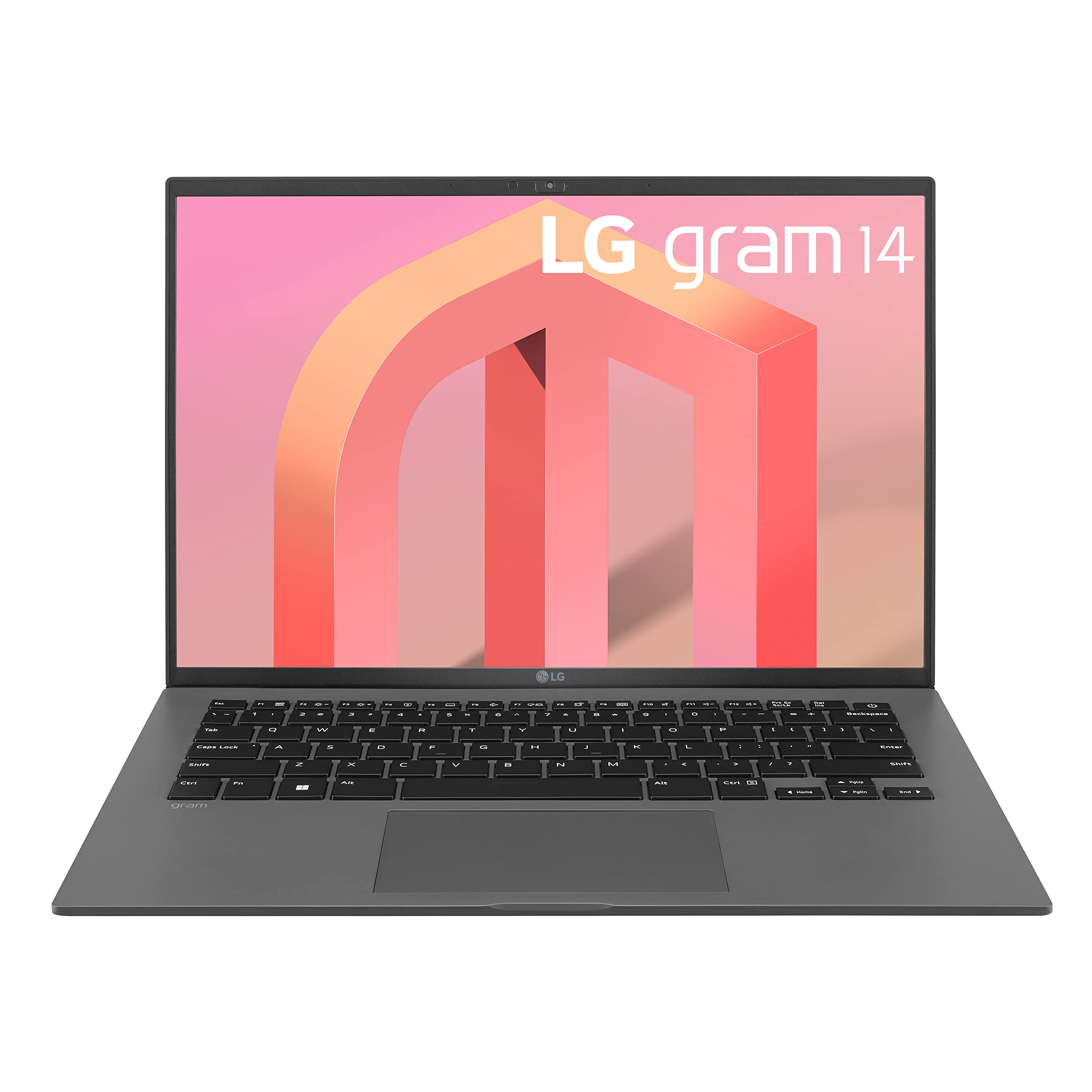 LG gram (2022) 14Z90Q Ultra Lightweight Laptop, 14" (1920 x 1200) IPS Display, Intel Evo 12th Gen i7 1260P Processor, 16GB LPDDR5, 512GB NVMe SSD, FHD Webcam, Thunderbolt 4, Windows 11, Gray (Renewed)