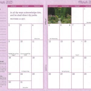 MTT Gardens (Religious) 2024-2025 Two Year Planner for Scheduling, Planning, and Organizing