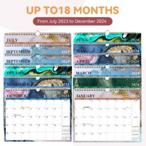 Meuzvin Desk Calendar 2024 Wall Calendars Monthly planner Desktop Calendar, Large Desk Planneing 2024 Calendar Desk Office Supplies