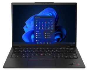 lenovo thinkpad x1 carbon gen 11 21hm002dus black laptop, i7-1355u, 16gb, 512gb pcie ssd, 14.0" ips touch wide uxga (1920x1200), intel iris xe, windows 11 pro