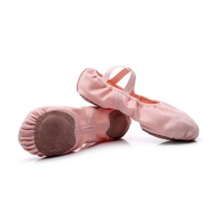 soimiss women flats shoes kids ballet shoes leather flats for women canvas ballet shoes womens ballet shoes soft sole shoes ballet slipper sole ballet shoe ballet dance shoes dancing shoes