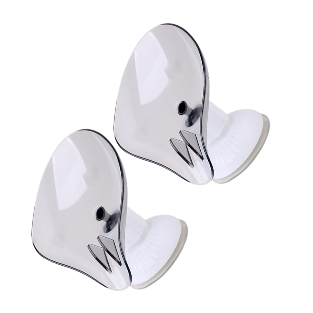 SHOWERORO 2pcs Soap Box Wall Soap Holder Soap Drain Saver Countertop Soap Dish Drain Soap Container Brackets for Shelves Wall Hand Soap Dispenser Foam Big Sucker to Rotate Storage Plastic