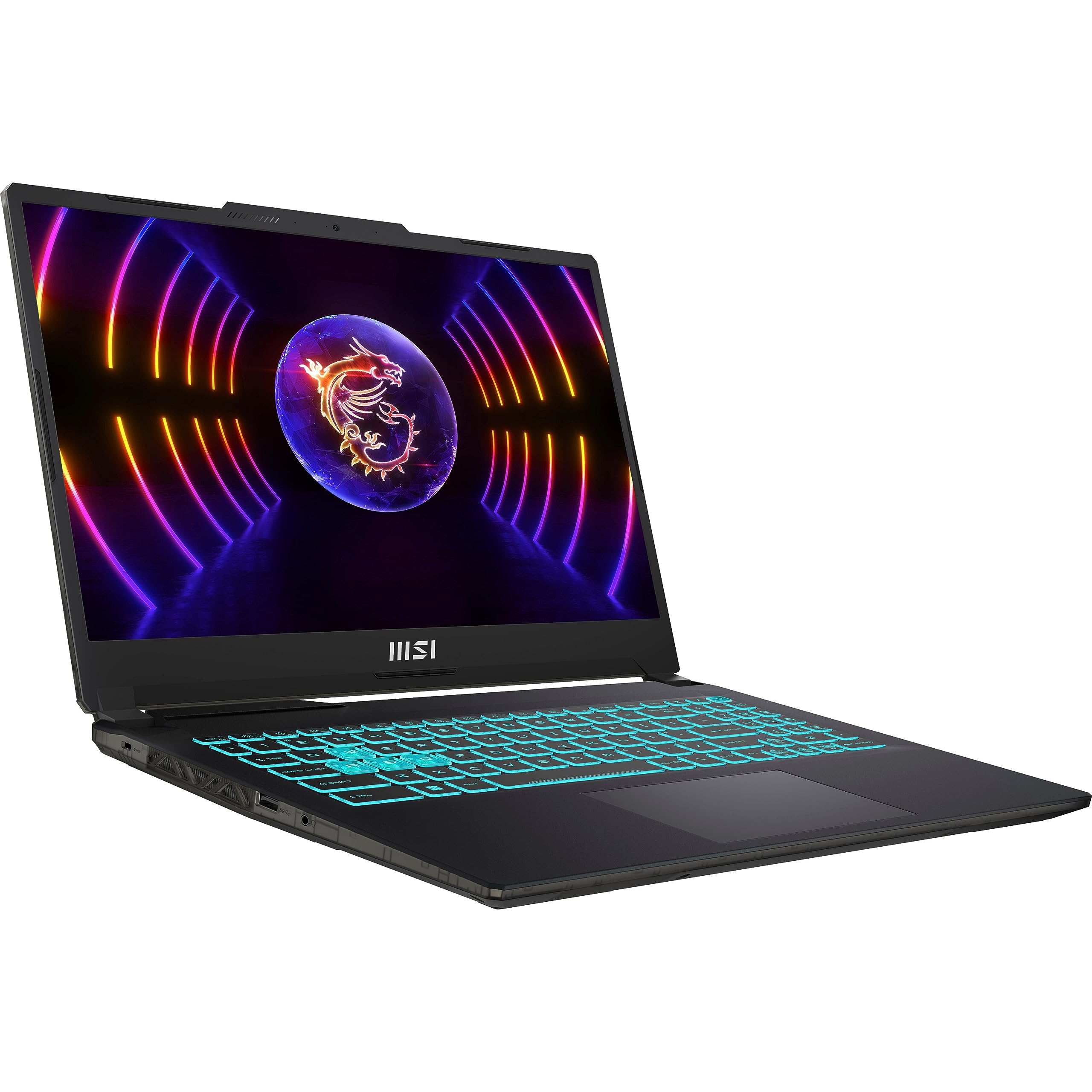 MSI Cyborg 15 15.6" 144Hz FHD Gaming Laptop Computer, 12th Gen Intel 10-Core i7-12650H, GeForce RTX 4060 8GB, 32GB DDR5 RAM, 2TB PCIe SSD, WiFi 6, Backlit Keyboard, Windows 11, BROAGE Cable