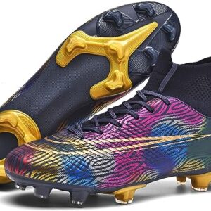 Men's Women's Unisex Soccer Cleats FG/AG Soccer Shoes Indoor Outdoor Turf Firm Ground High-top Spikes Younth Professional Training Football Boots