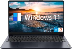 lenovo ideapad 15.6 inch fhd laptop for college students, school, intel pentium silver n6000, windows 11, 20gb ram, 1tb ssd, 128gb emmc, 1-year microsoft 365 personal, abyss blue, pcm