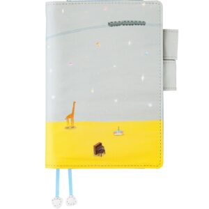 hobonichi techo original & planner cover [a6 cover only] hiroko kubota: twinkle-shells