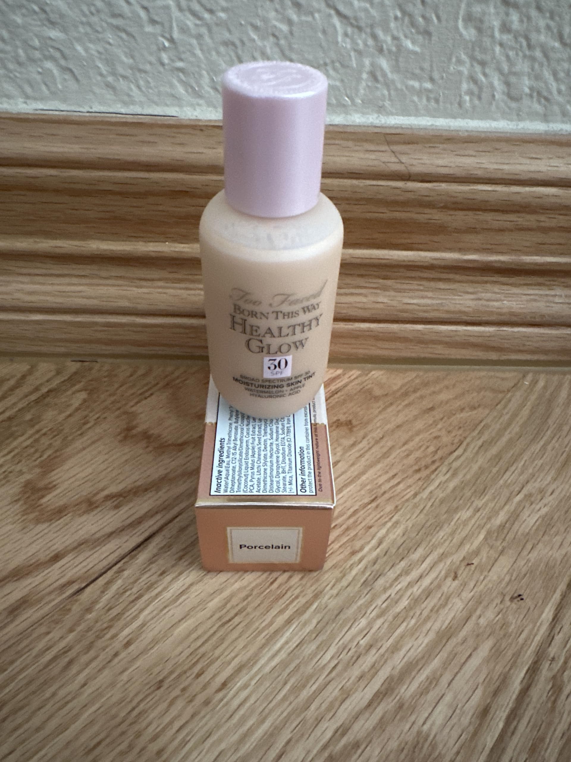 Too Faced Born This Way Healthy Glow SPF 30 Skin Tint Foundation Porcelain